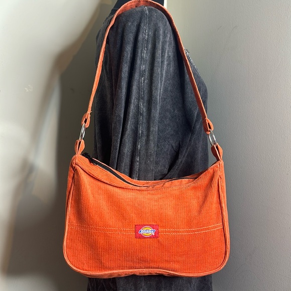 Dickies | Bags | Dickies Orange Corduroy Y2k Shoulder Handbag Purse ...
